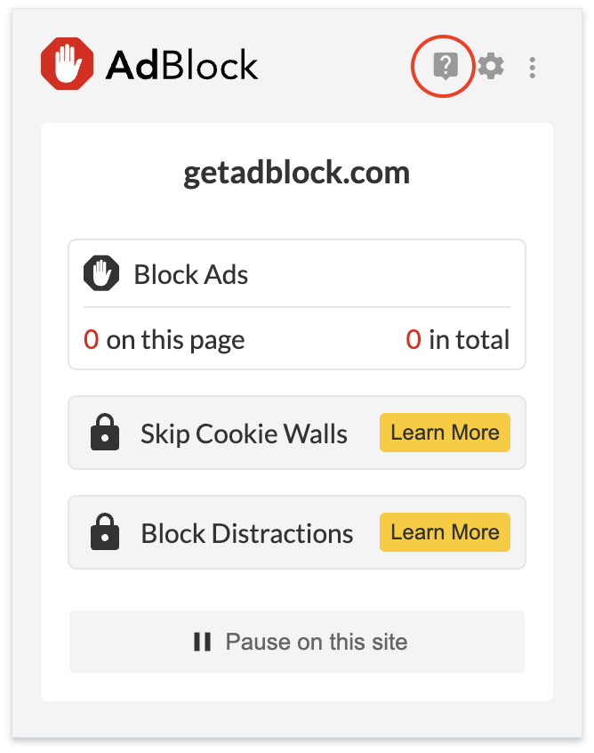 How to use AdBlock's troubleshooting tool – AdBlock