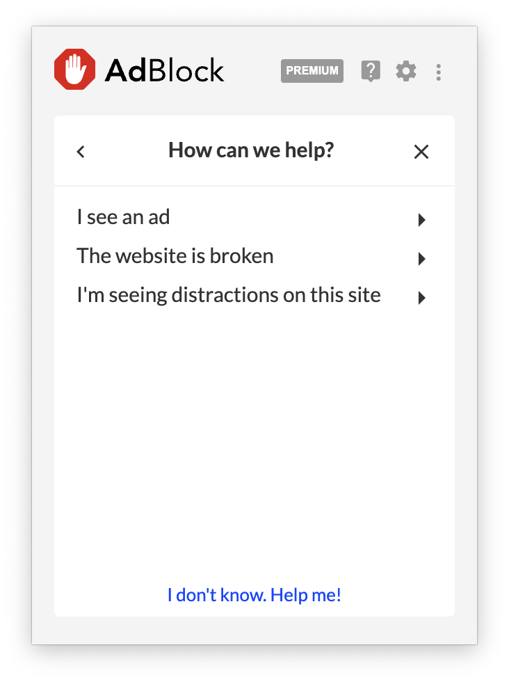 How to use AdBlock's troubleshooting tool – AdBlock