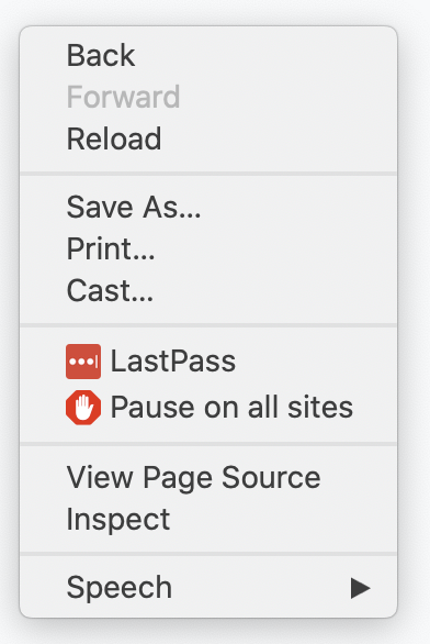 Pausing and unpausing AdBlock using a keyboard shortcut or context menu ...